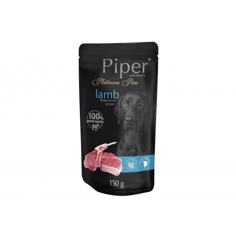 PIPER PLATINUM PURE - PURE LAMB 150G | Mon Animal